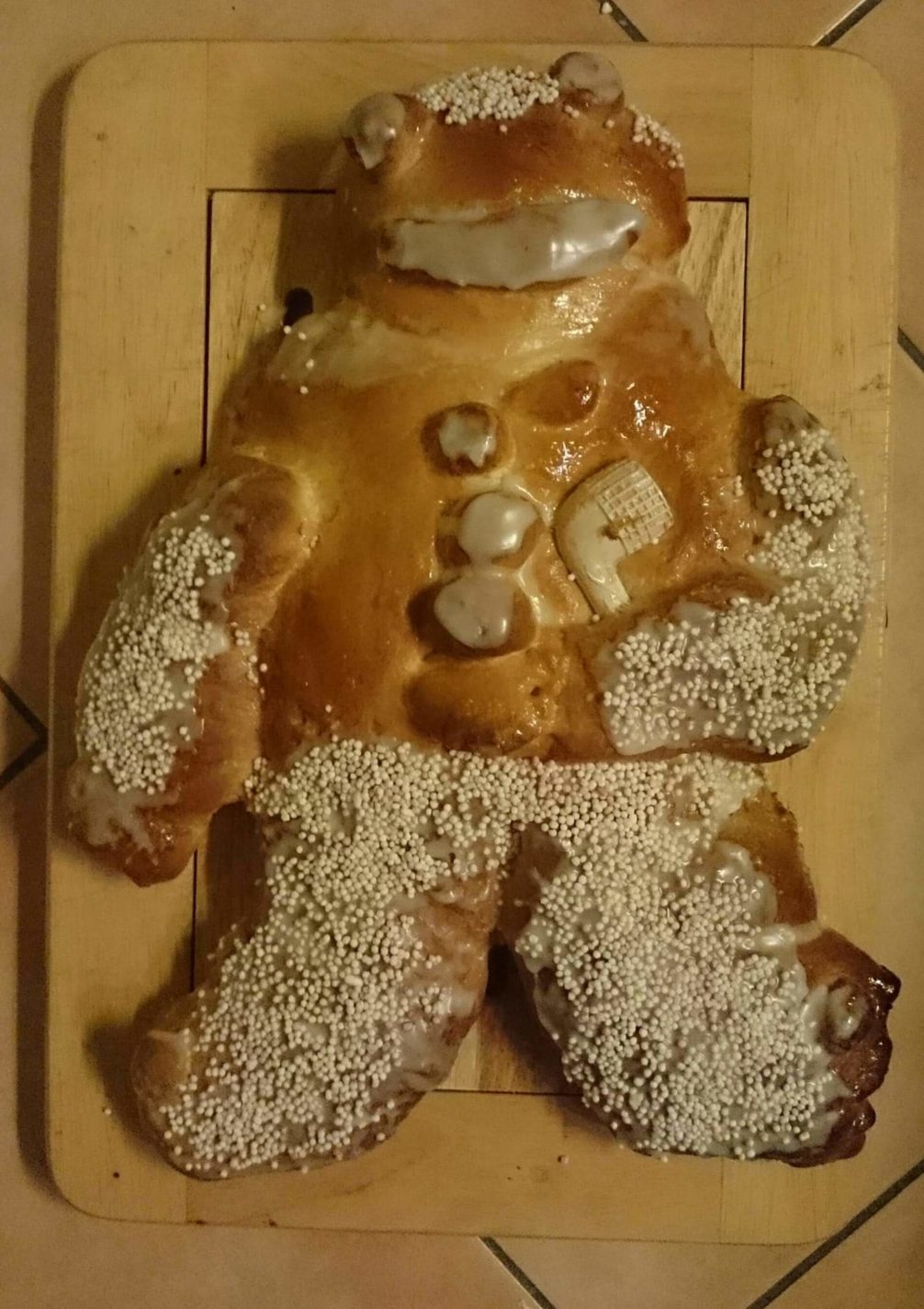 Weckmann aus Hefeteig - Bluis Kochwelt